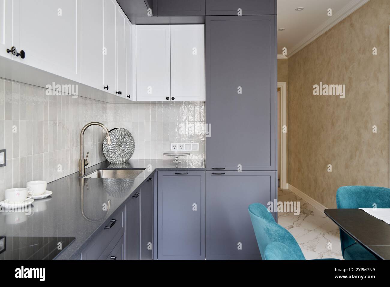 Explore the world of modern kitchen design featuring sleek cabinets and ...