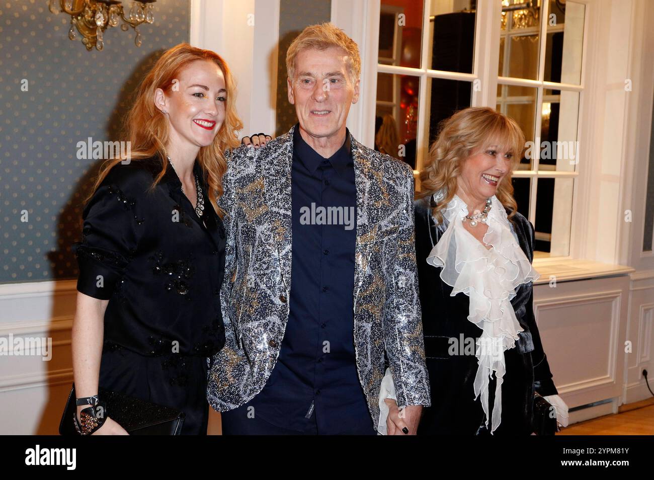 Uli Stein mit Ehefrau Cornelia und Tochter Jennifer beim Movie Meets ...