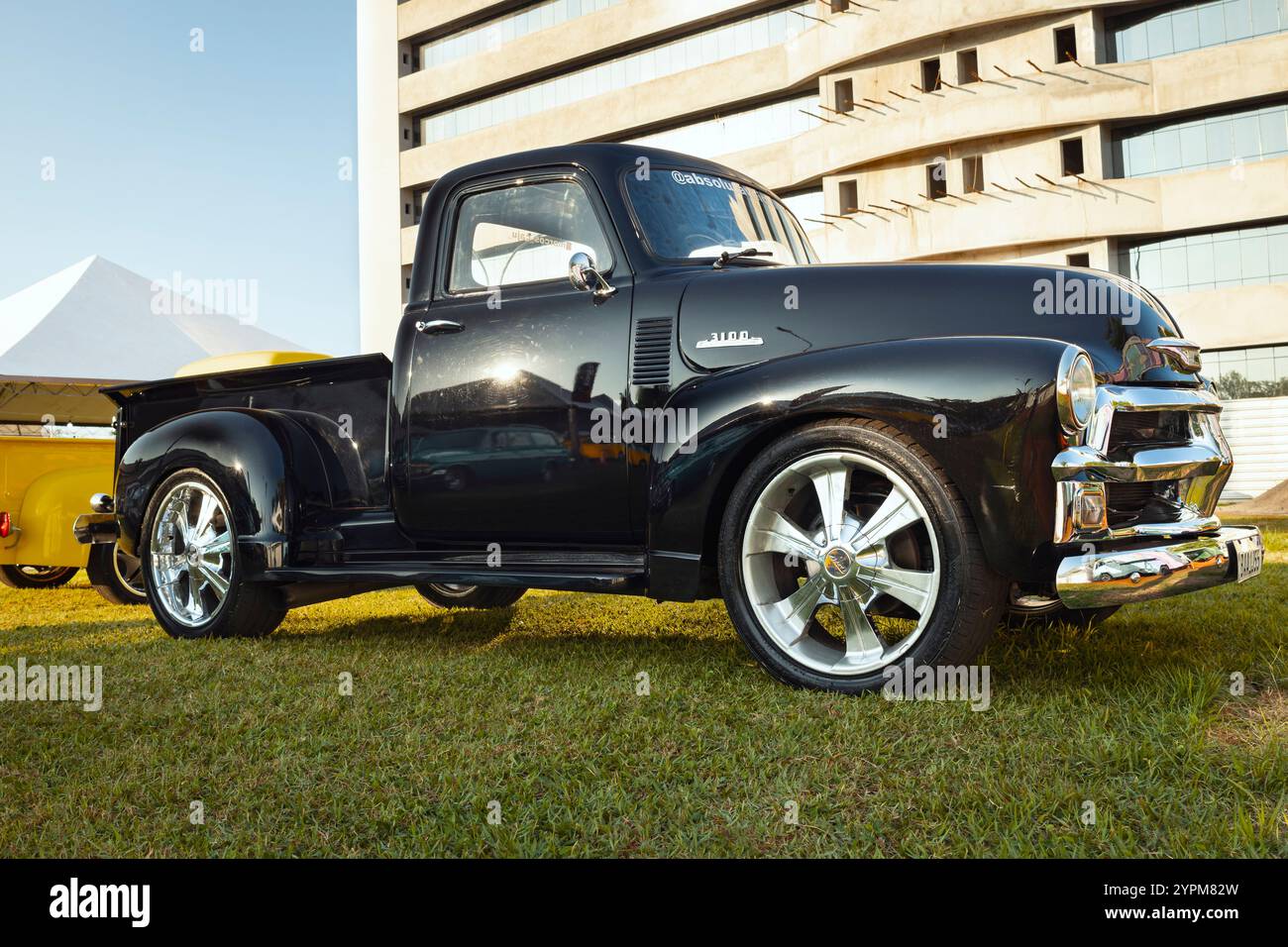 1954 Chevrolet 3100 Pickup on exhibition at the Third Municipal Antique ...