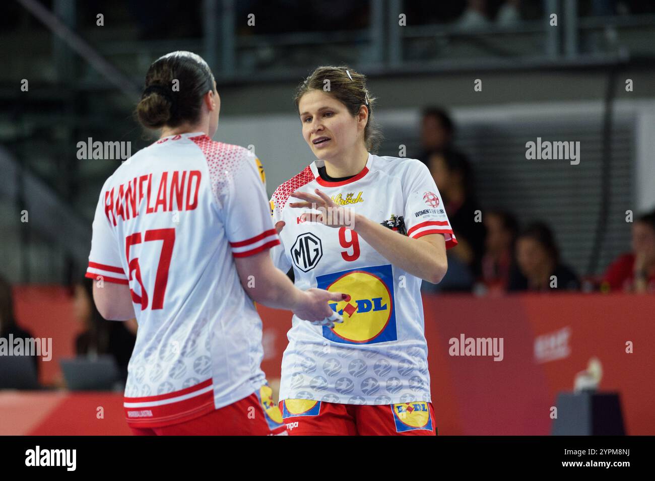 Josefine Hanfland (57 Austria) and Patricia Kovacs (9 Austria) during ...