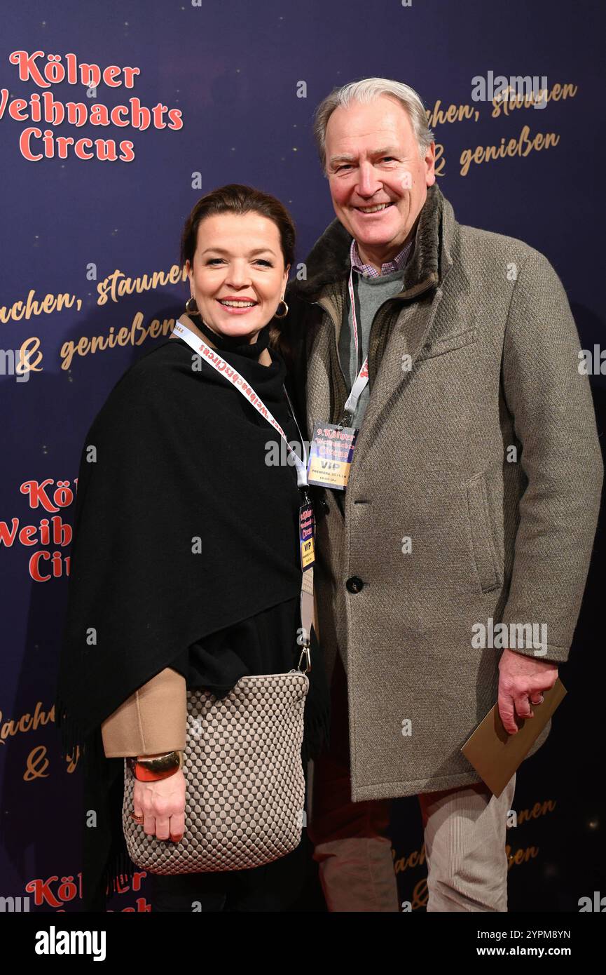 Gerald Böse, Geschäftsführer der Kölnmesse und seine Journalistin Frau ...