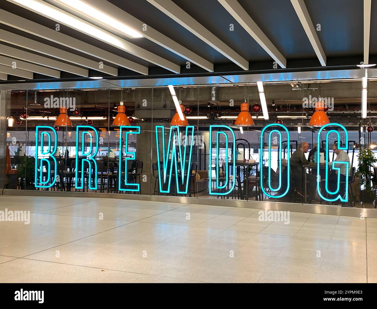 London, UK. 27th November, 2024. A Brewdog bar and restaurant at the ...