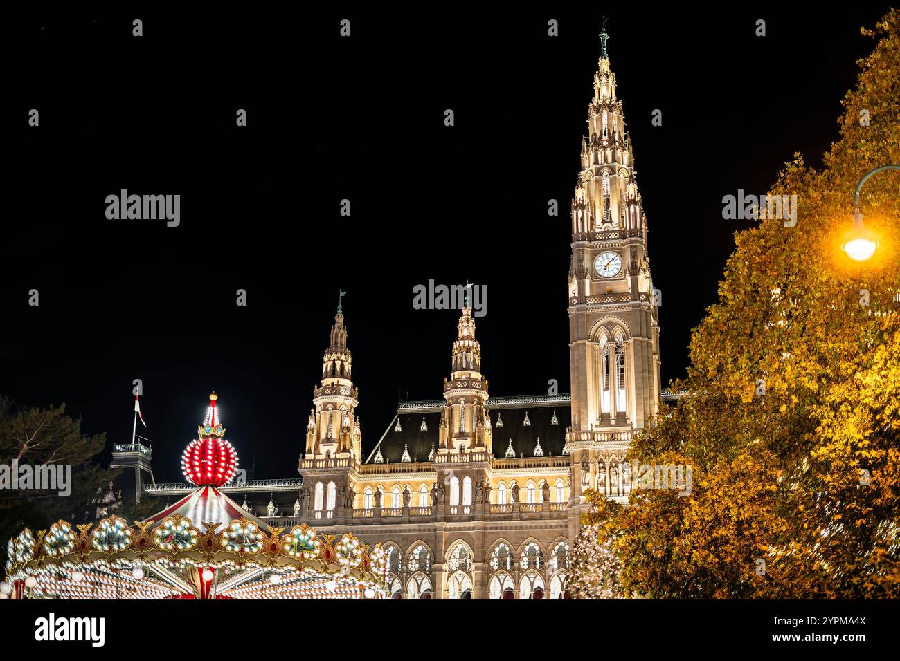 Vienna at Christmas, Austria Stock Photo - Alamy