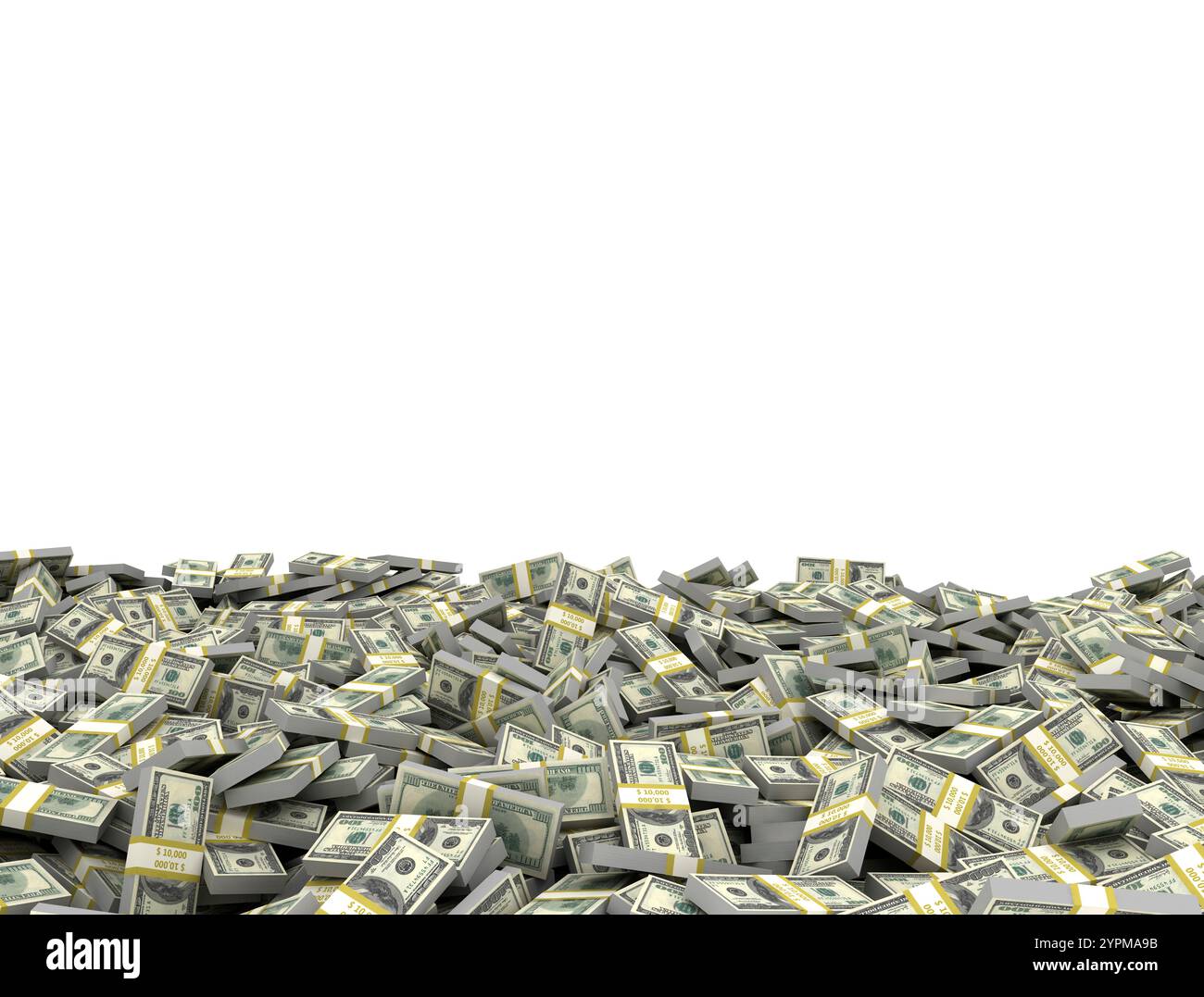 100 dollar bill bundles hi-res stock photography and images - Alamy