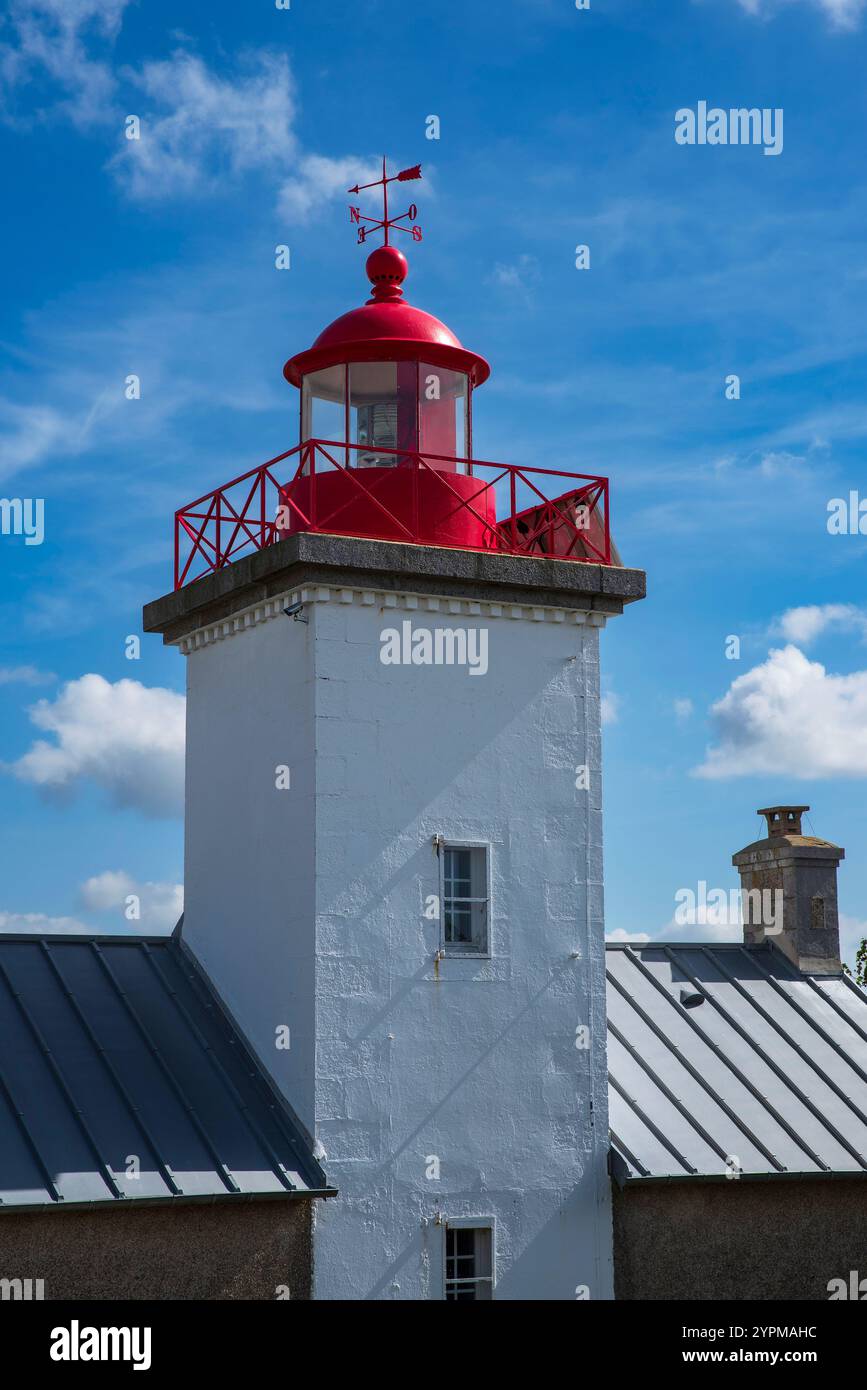 Pointe dagon lighthouse in normandy hi-res stock photography and images ...