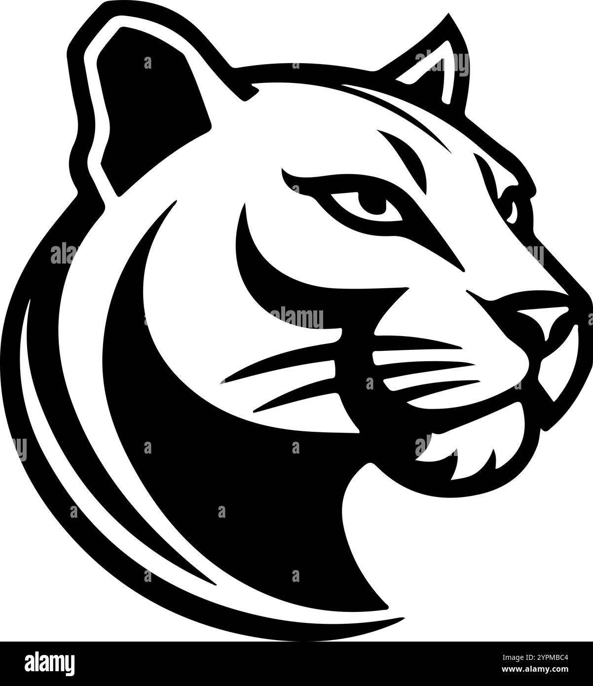 Pantera logo Black and White Stock Photos & Images - Alamy