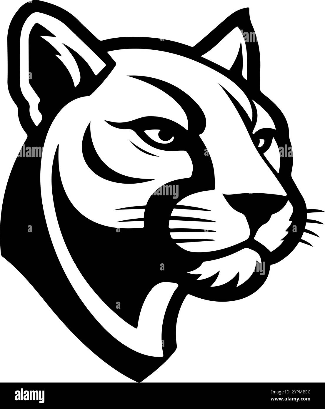 Pantera logo Black and White Stock Photos & Images - Alamy