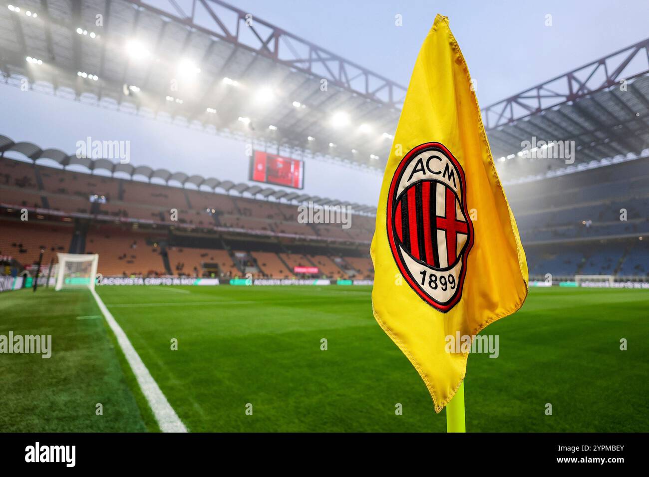 A general view inside the stadium during Serie A 2024/25 football match ...