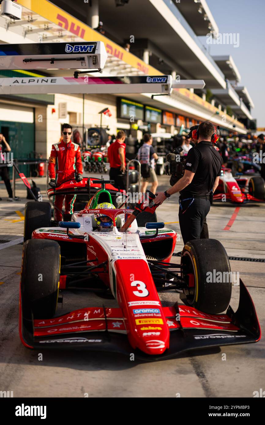 03 BEARMAN Oliver (gbr), Prema Racing, Dallara F2 2024, action during ...