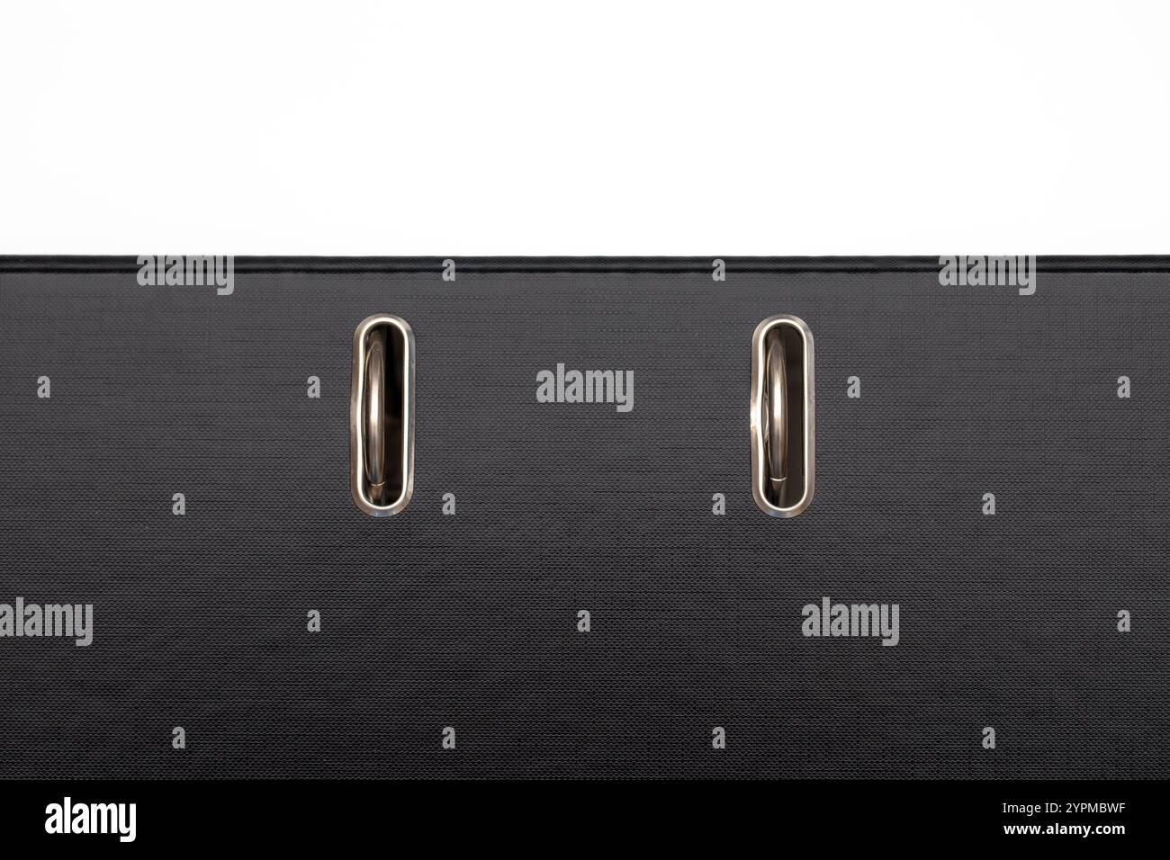 Black and Dark Grey File Folder on White Background – Isolated Abstract ...