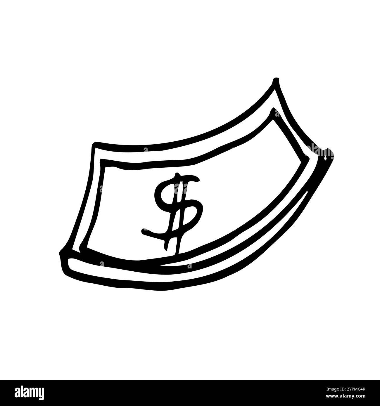 100 dollar bill on black Stock Vector Images - Alamy