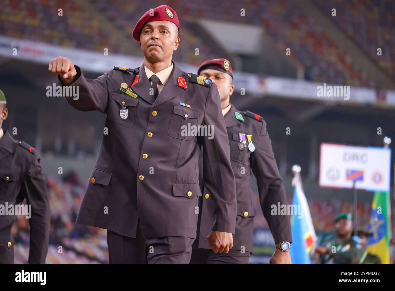 2nd Africa Military Games 2024 The Cape Verde Army contingent ...