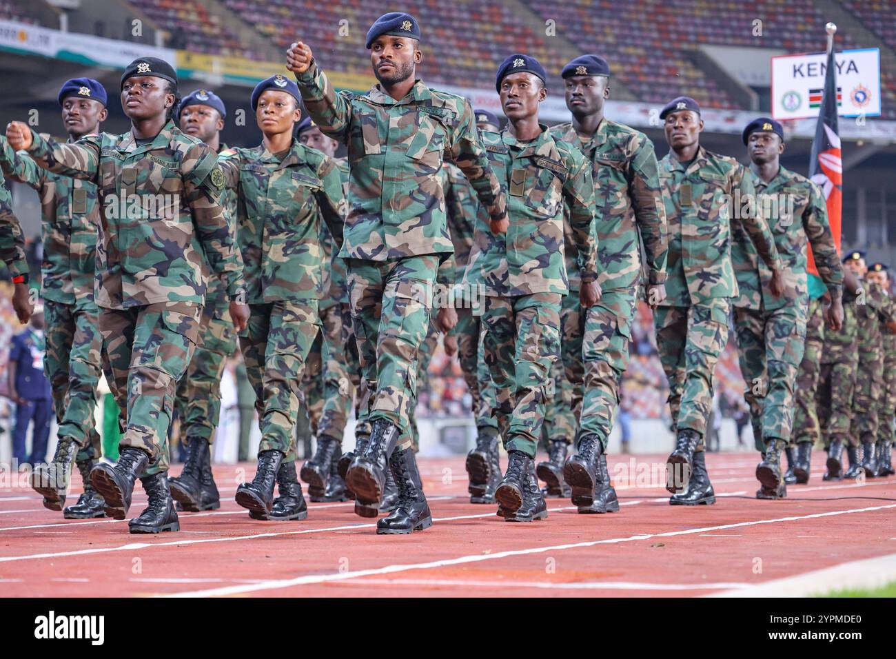 2nd Africa Military Games 2024 The Ghana Army contingent participated ...