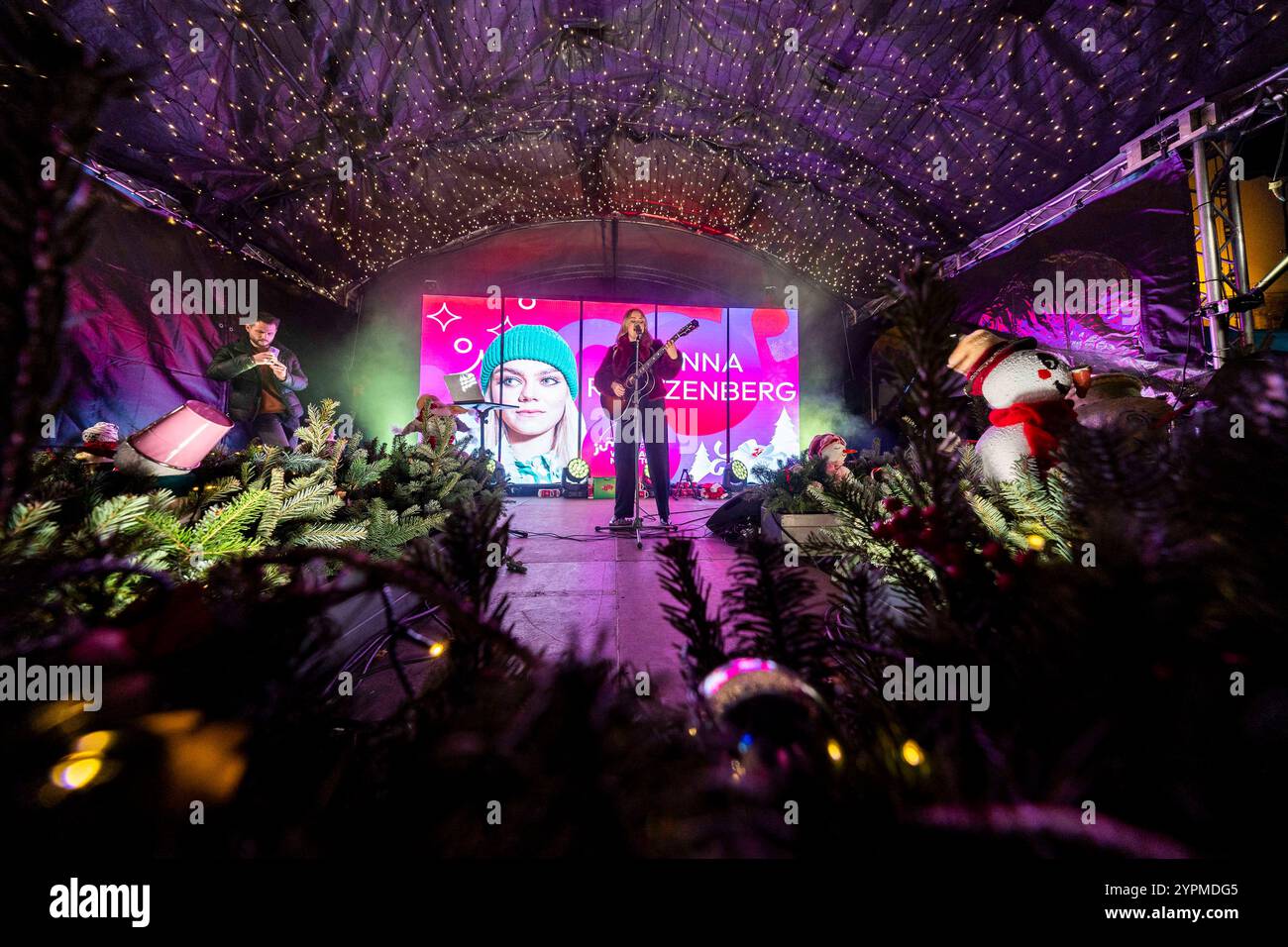 Hanna Rautzenberg live bei einem Konzert der MDR Jump ...