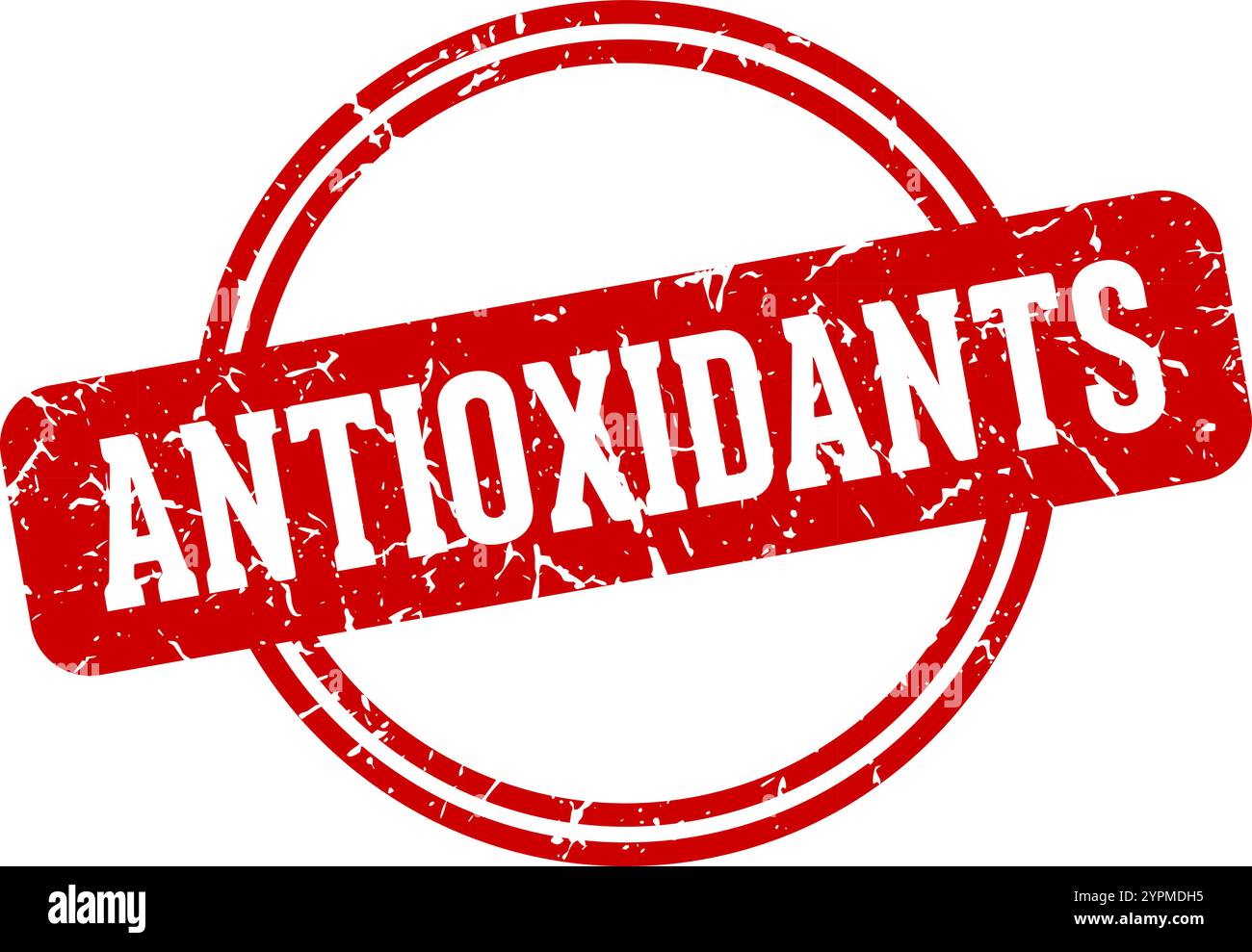 antioxidants round stamp isolated on transparent background ...