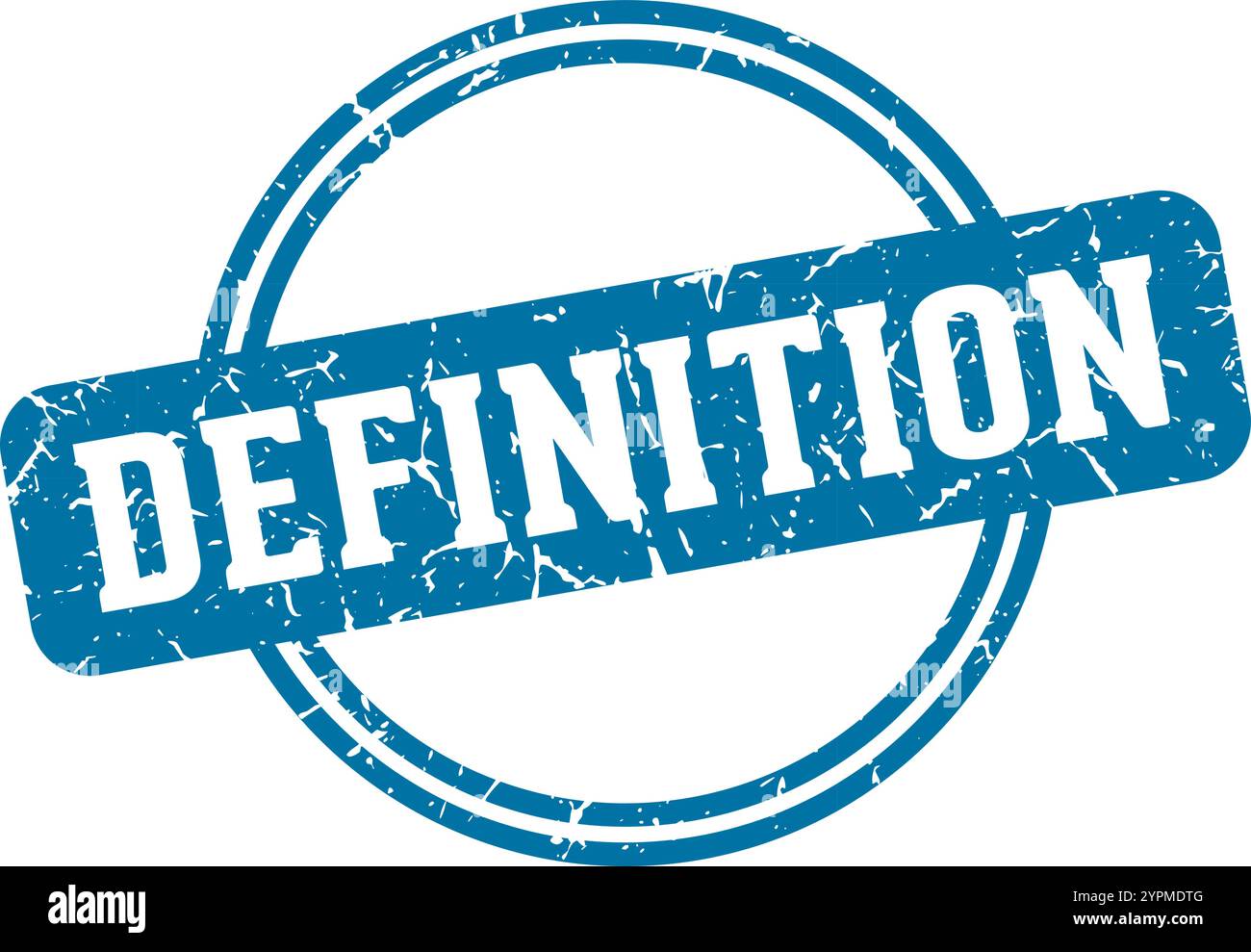 definition round stamp isolated on transparent background. definition ...