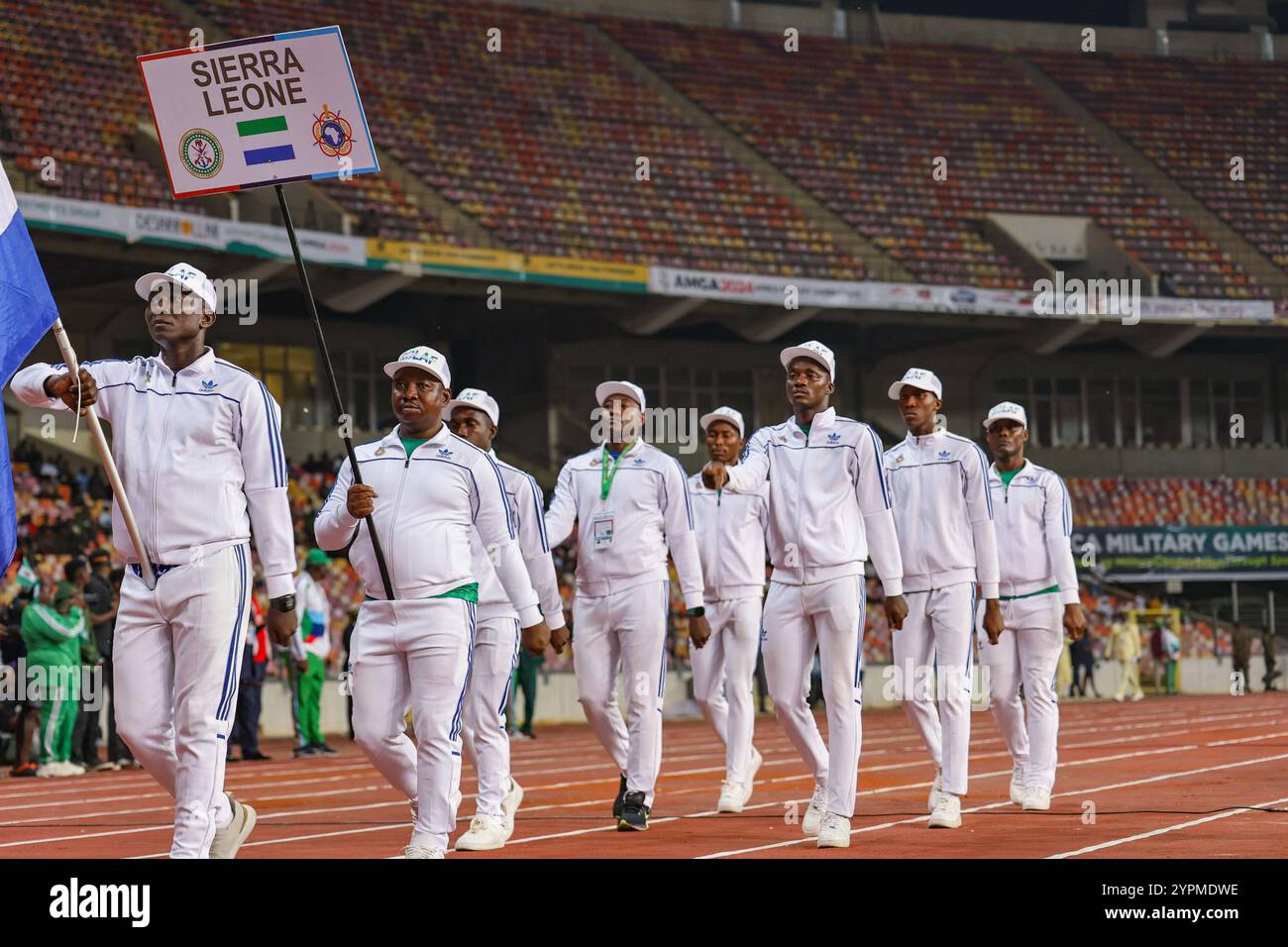 2nd Africa Military Games 2024 The Sierra Leone Army contingent ...