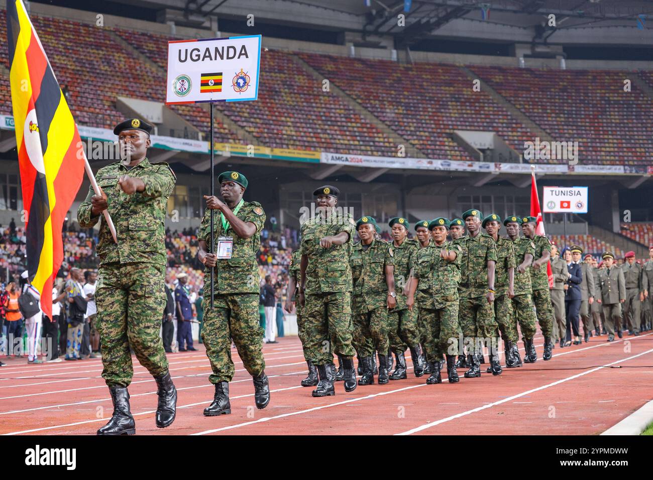 2nd Africa Military Games 2024 The Uganda Army contingent participated ...
