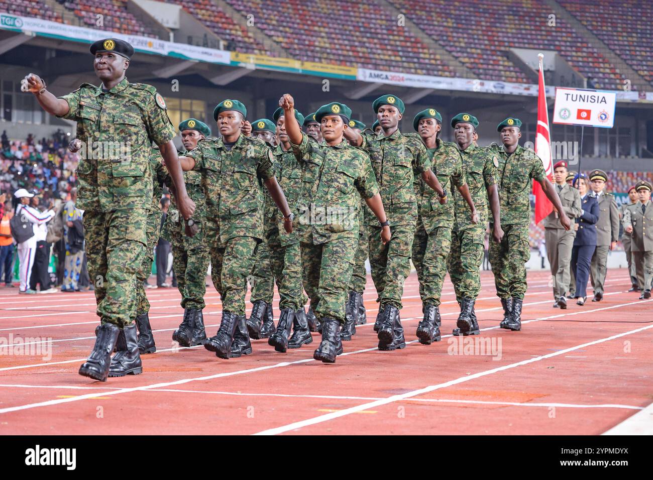 2nd Africa Military Games 2024 The Uganda Army contingent participated ...