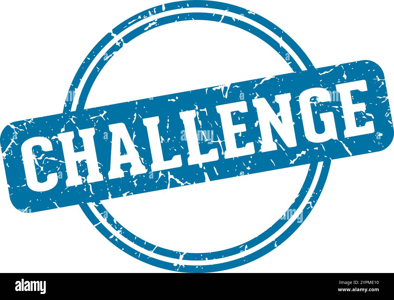 challenge round stamp isolated on transparent background. challenge ...