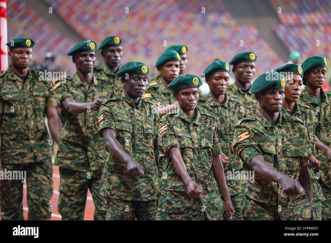 2nd Africa Military Games 2024 The Uganda Army contingent participated ...