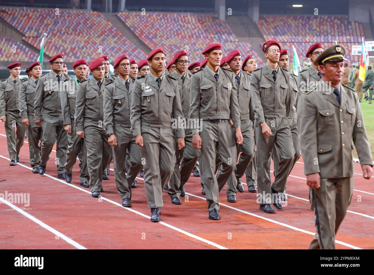 2nd Africa Military Games 2024 The Tunisia Army contingent participated ...