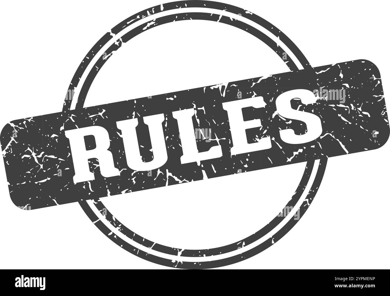 rules round stamp isolated on transparent background. rules stamp Stock ...