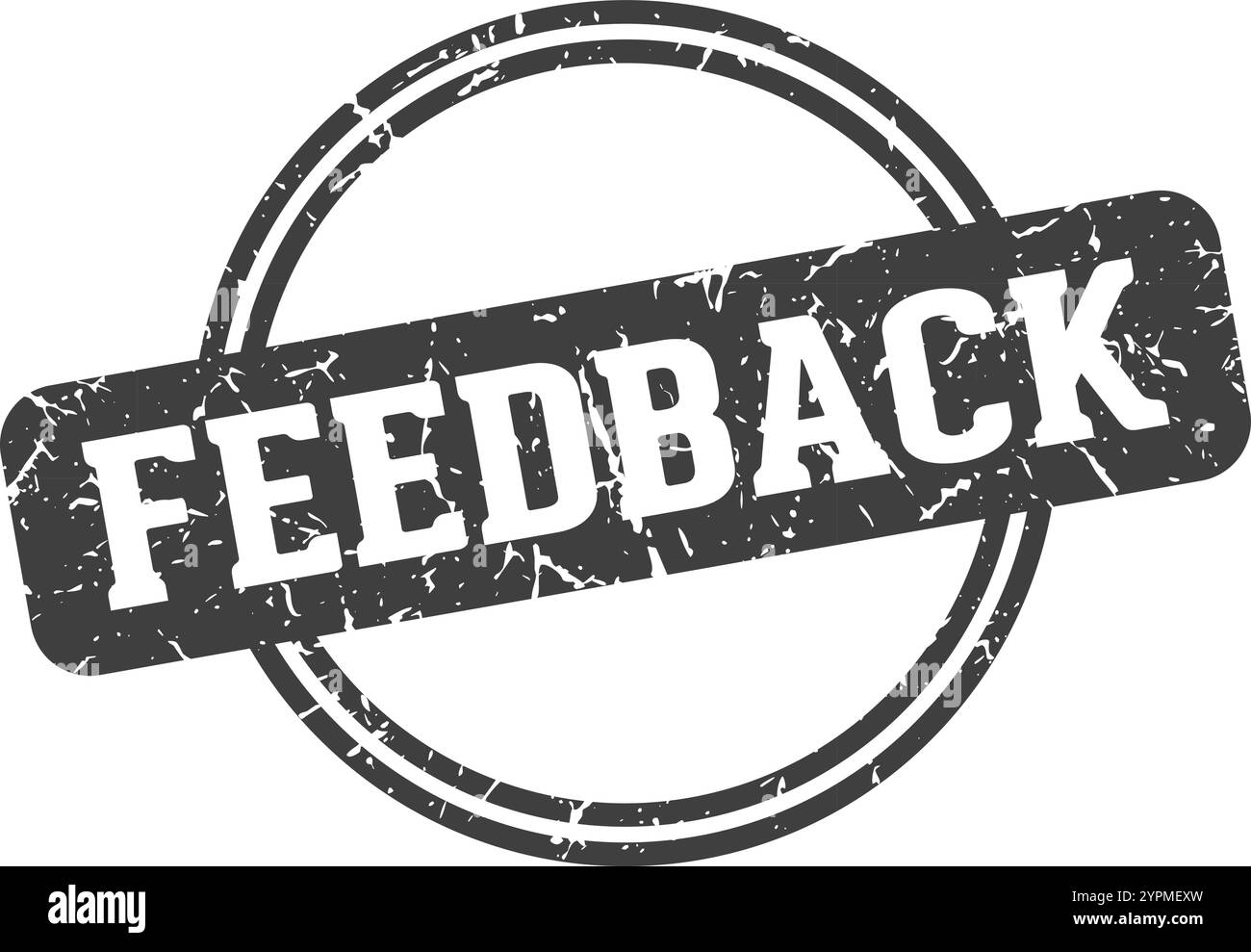 feedback round stamp isolated on transparent background. feedback stamp ...