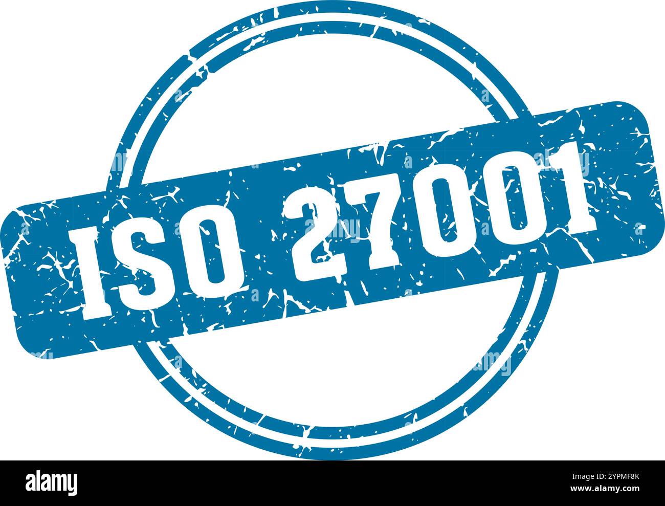 iso 27001 round stamp isolated on transparent background. iso 27001 ...
