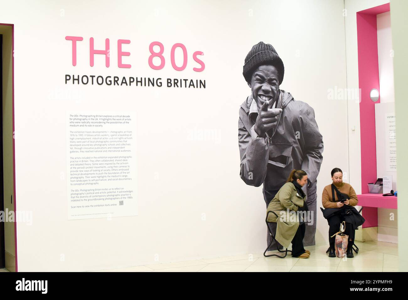 London, UK. 30th Nov, 2024. The 80s: Photographing Britain is now open at the Tate Britain. This ...