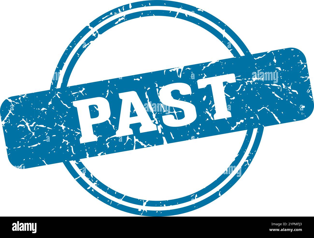past round stamp isolated on transparent background. past stamp Stock ...