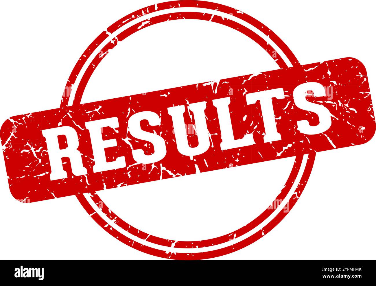 results round stamp isolated on transparent background. results stamp ...