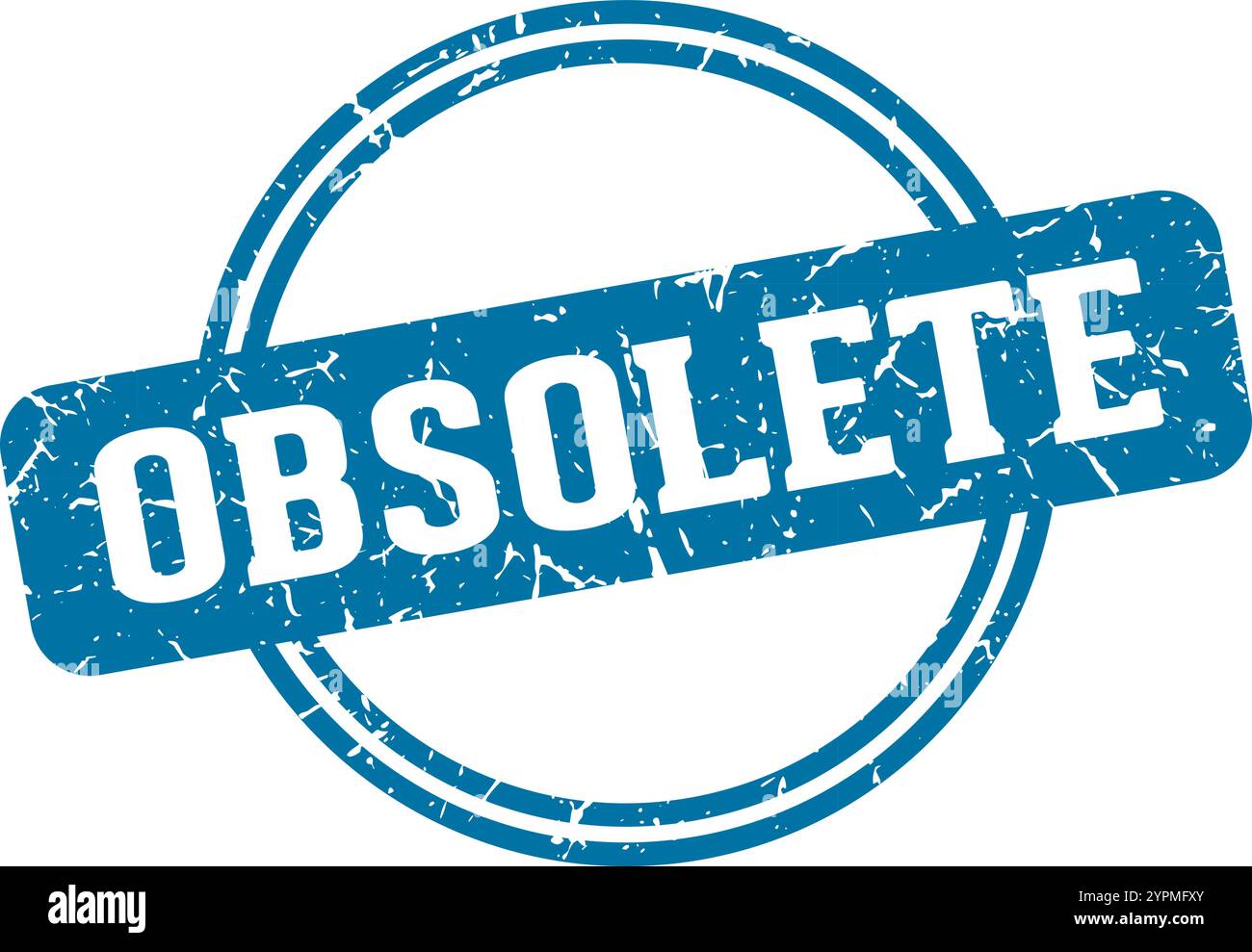 obsolete round stamp isolated on transparent background. obsolete stamp ...