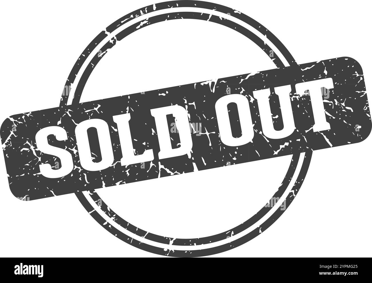 sold out round stamp isolated on transparent background. sold out stamp ...