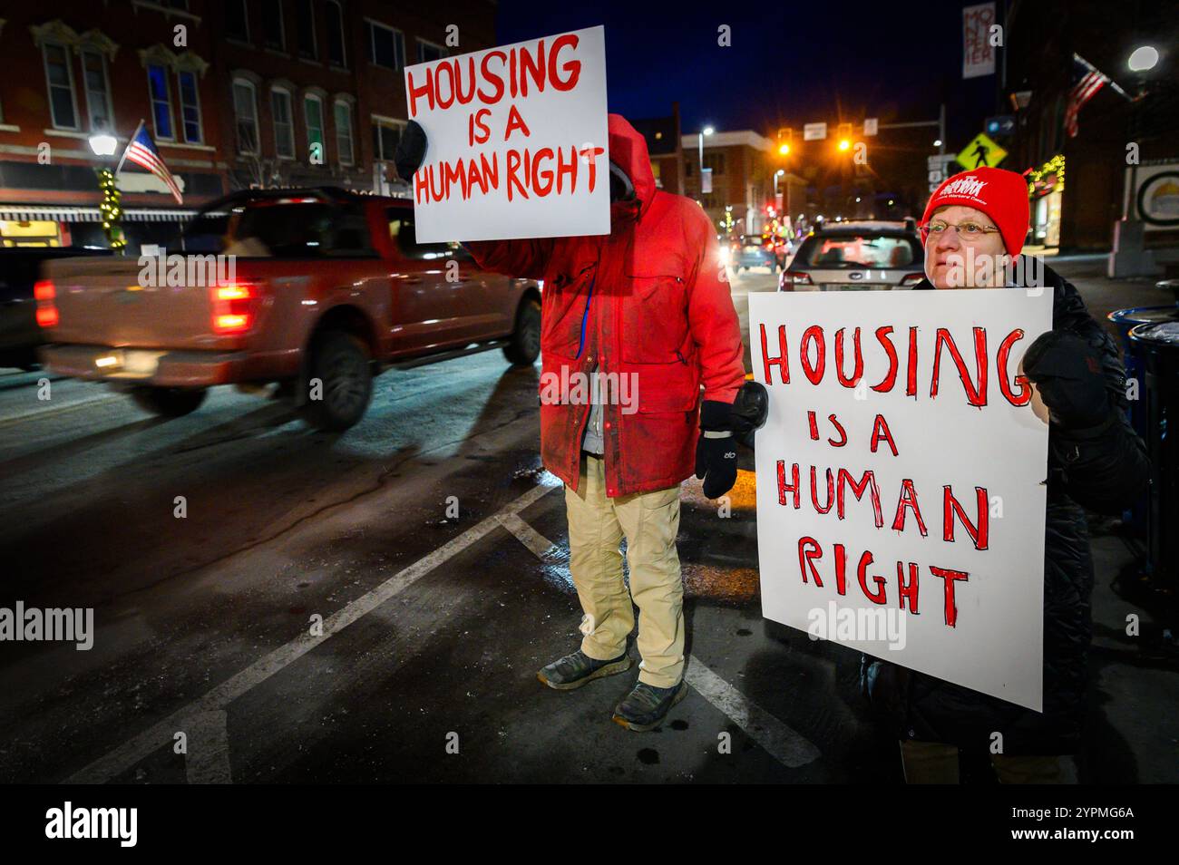 Two homeless unhoused die in us state of vermont hi-res stock ...