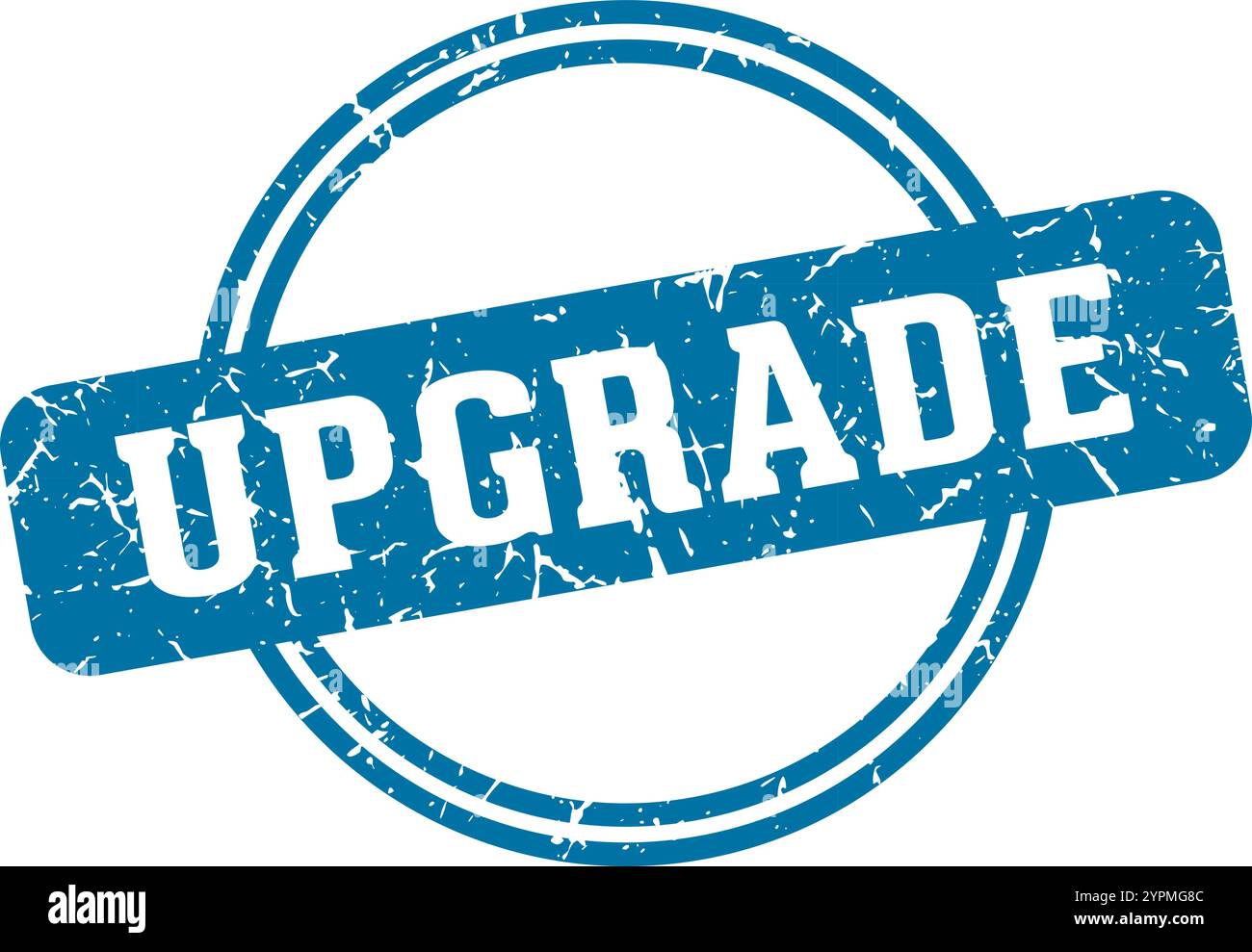upgrade round stamp isolated on transparent background. upgrade stamp ...