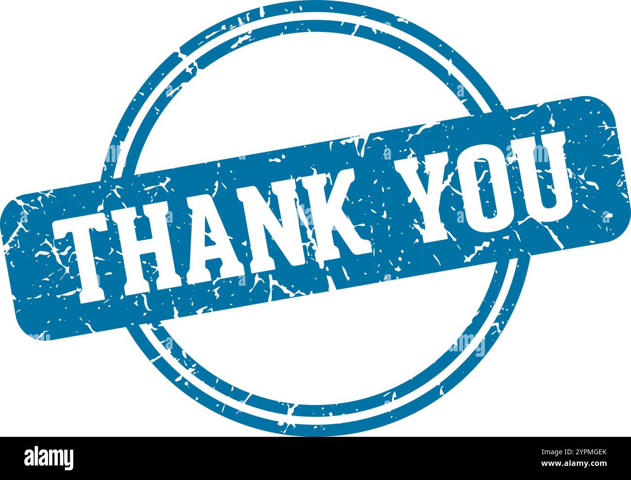 thank you round stamp isolated on transparent background. thank you ...