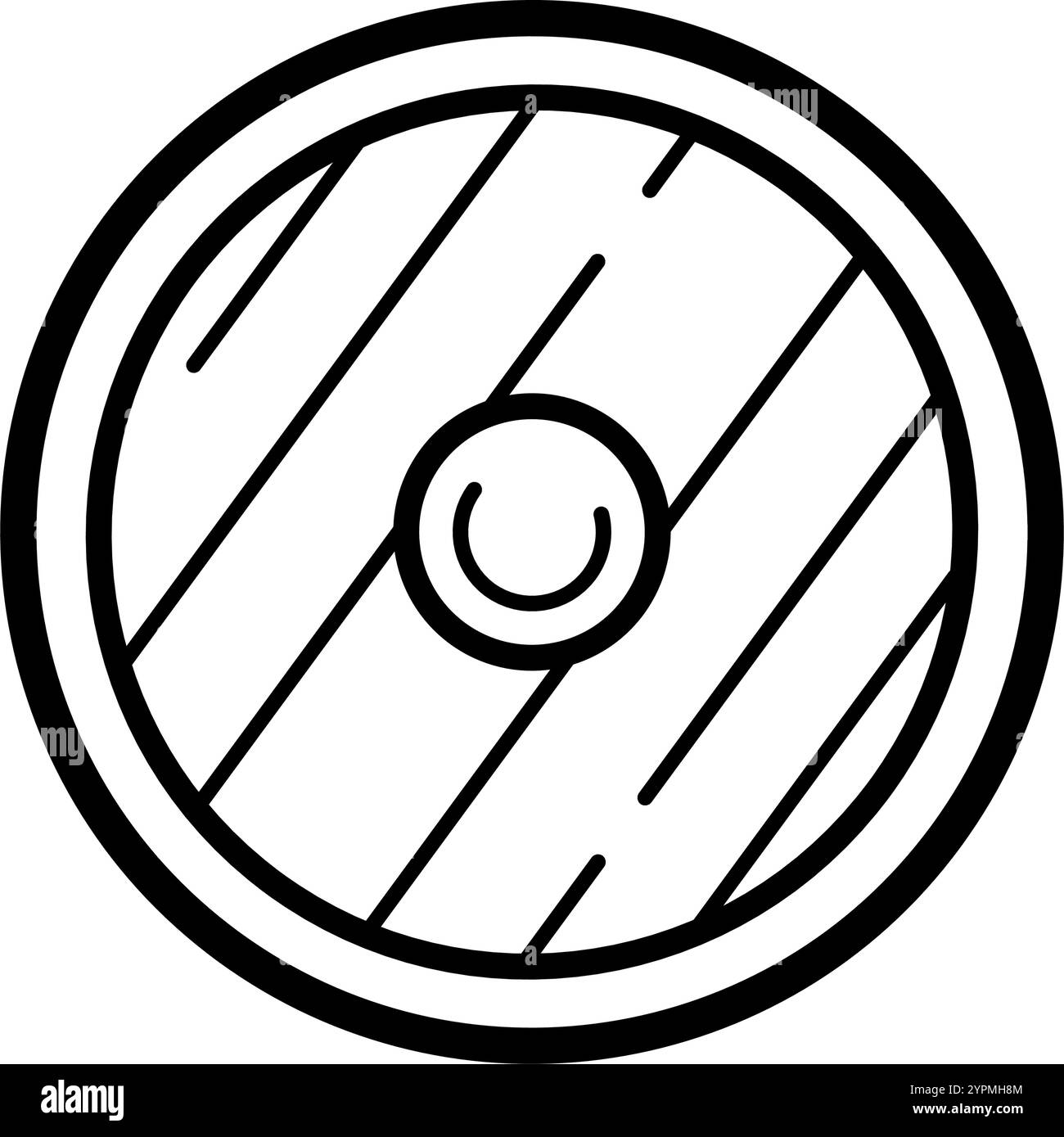 Medieval shield, knights shields - vector icon Stock Vector Image & Art ...