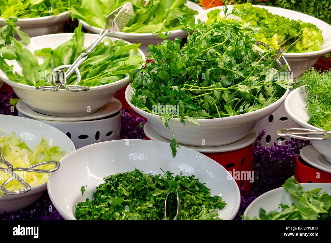 Fresh lettuce leaves various hi-res stock photography and images - Alamy