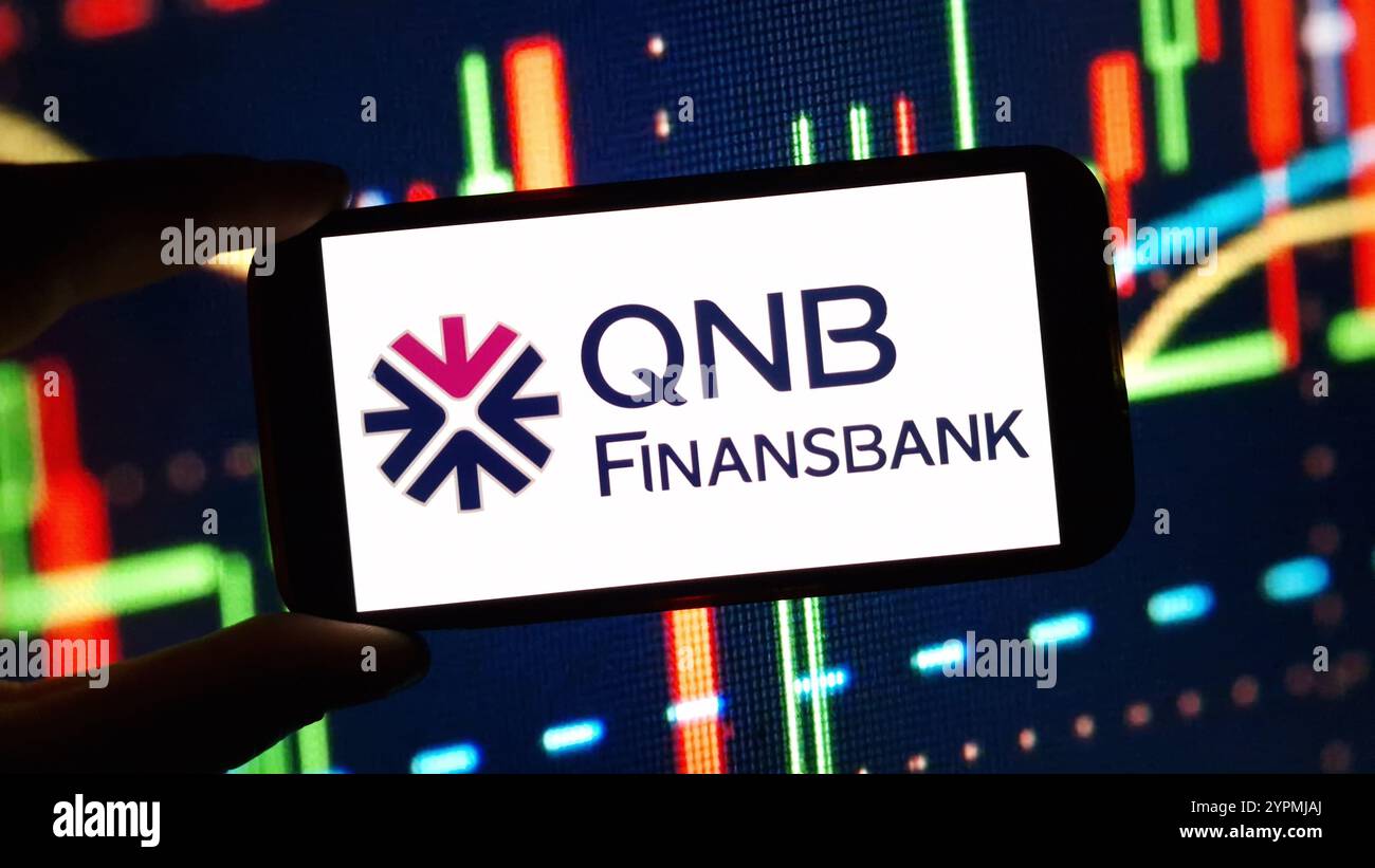 Qnb finansbank logo hi-res stock photography and images - Alamy