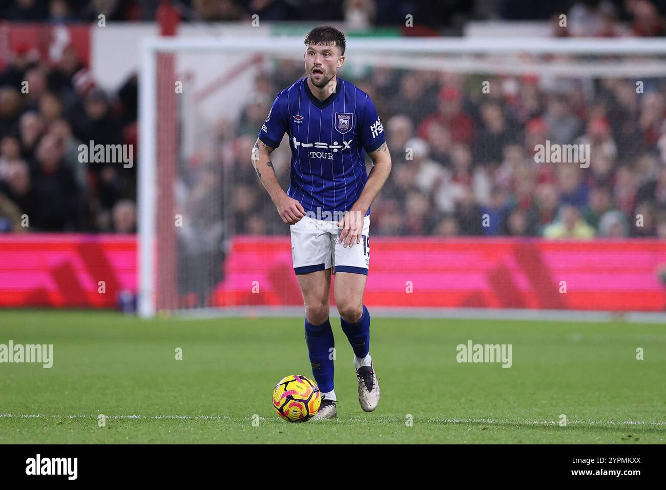 Nottingham, UK. 30th Nov, 2024. Cameron Burgess of Ipswich Town during ...