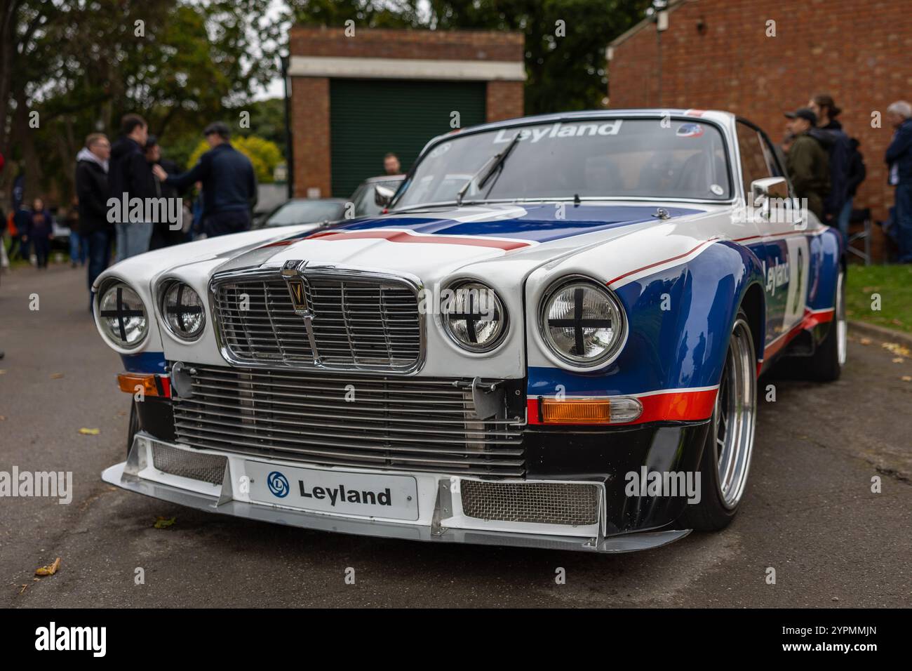 1975 Broadspeed/Leyland Jaguar XJ12C, on display at the Bicester ...