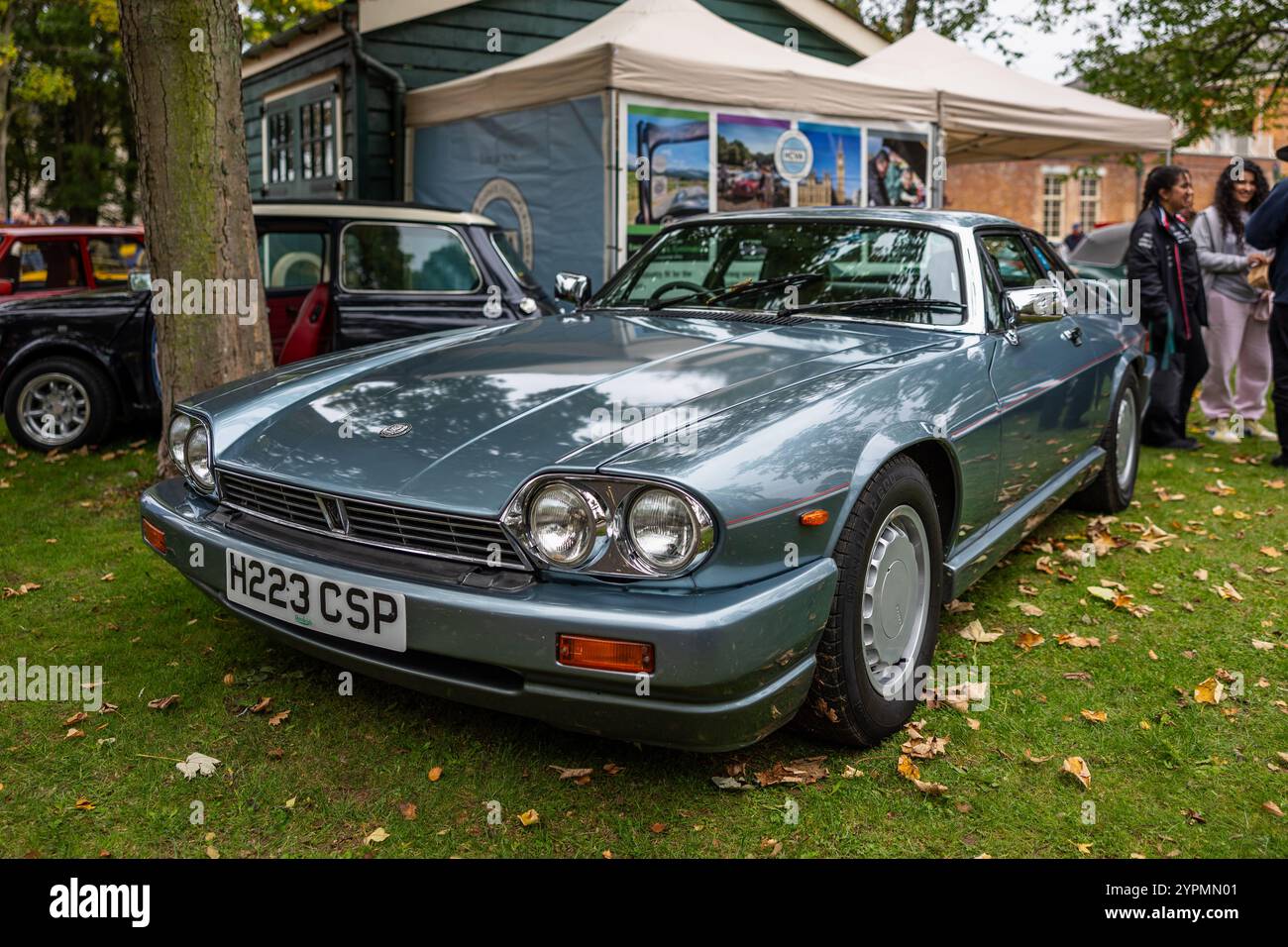 1991 Jaguar XJS-HE, on display at the Bicester Heritage Scramble on the ...