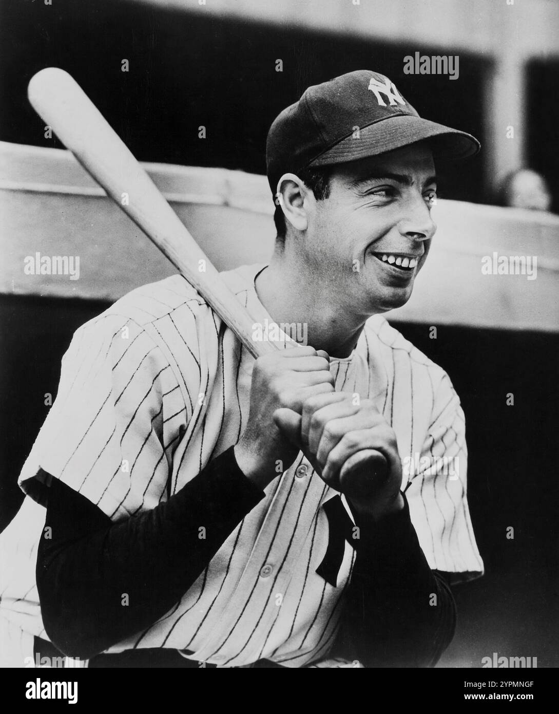 New York Yankees Joe DiMaggio smiling Stock Photo - Alamy