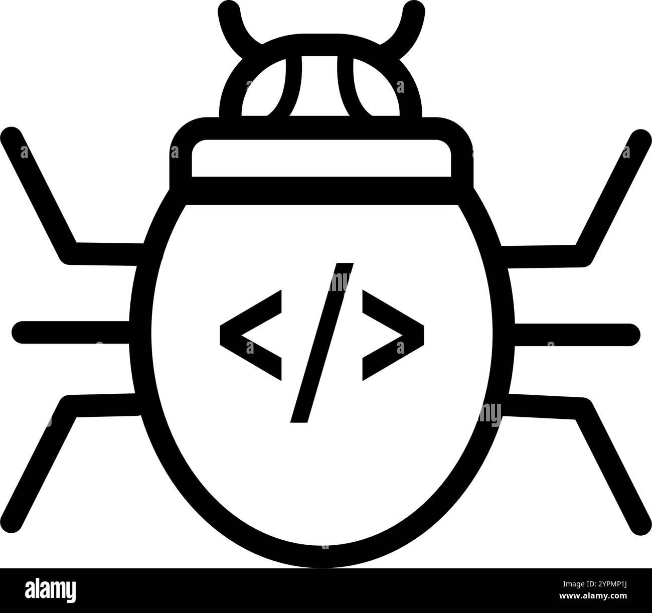 bug - vector icon Stock Vector Image & Art - Alamy