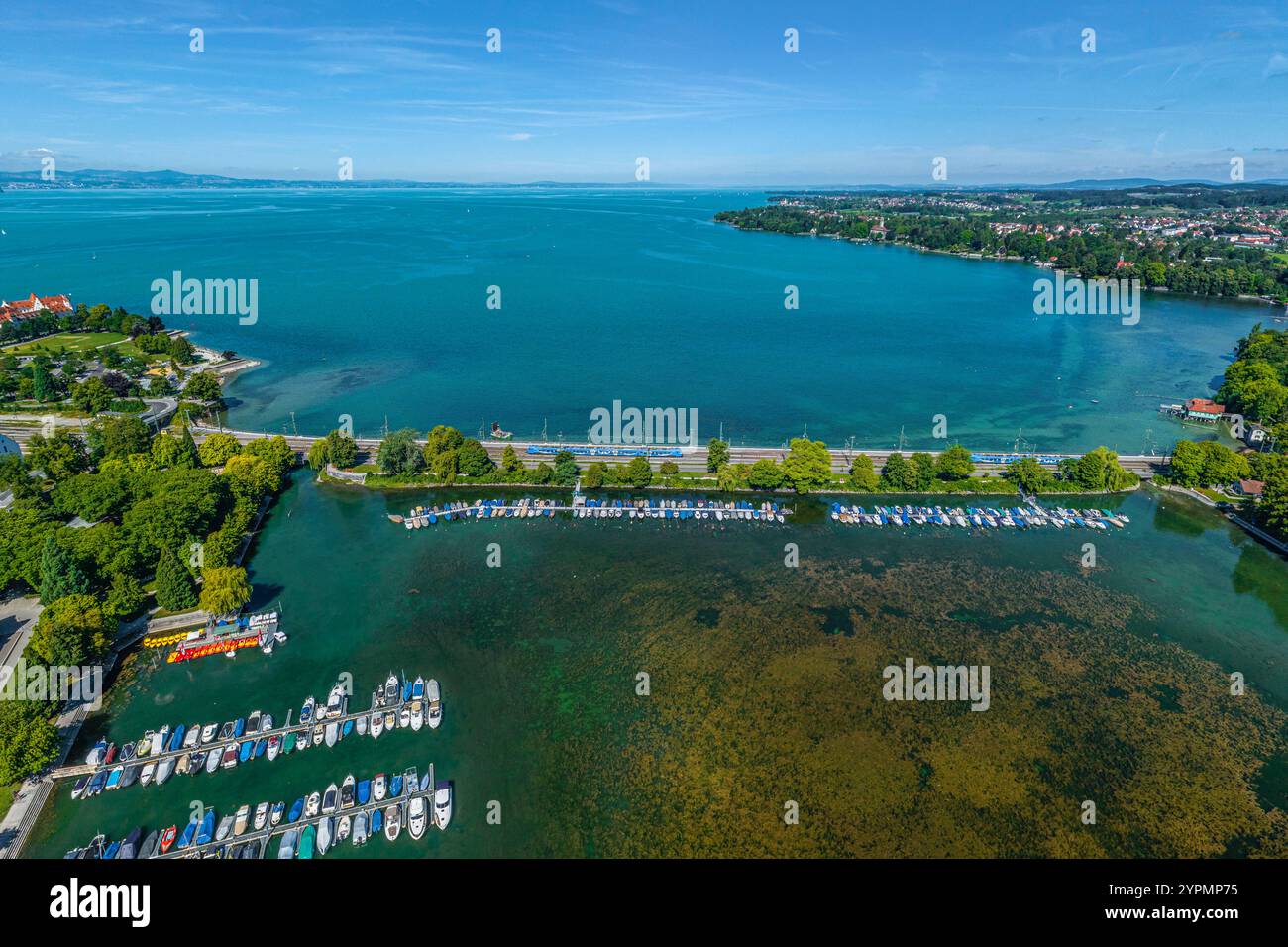 Summer on Bavarian Lake Constance around Lindau-island Stock Photo - Alamy