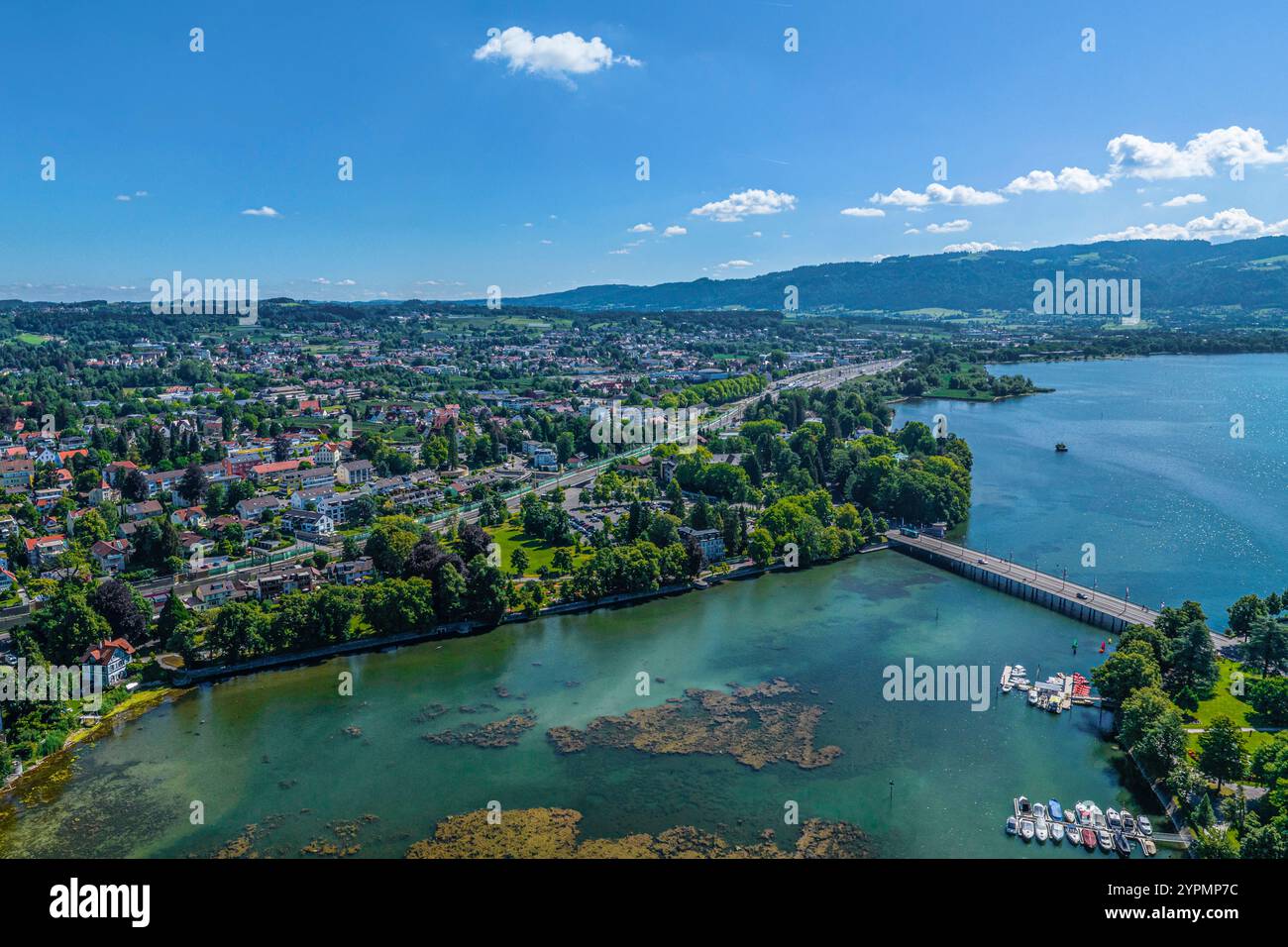 Summer on Bavarian Lake Constance around Lindau-island Stock Photo - Alamy