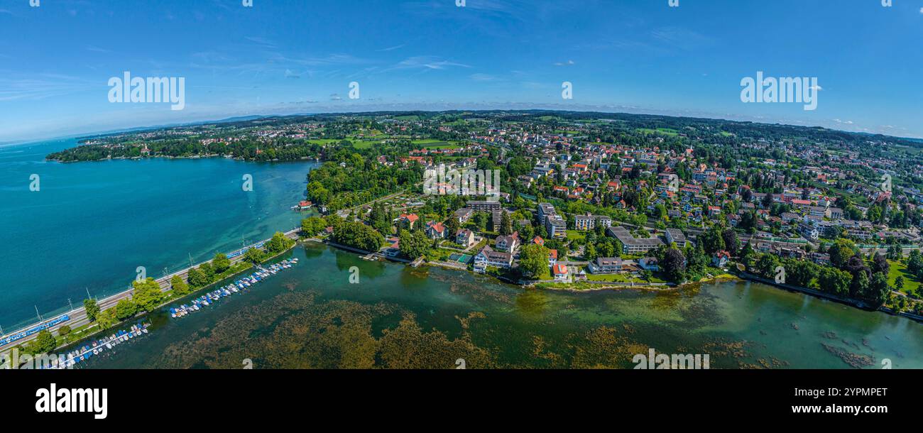 Summer on Bavarian Lake Constance around Lindau-island Stock Photo - Alamy