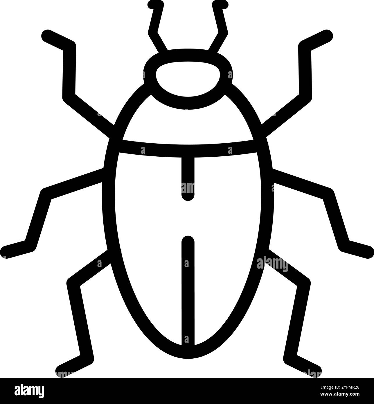 bug - vector icon Stock Vector Image & Art - Alamy