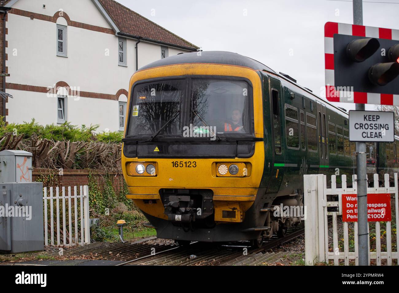 Bourne End, UK. 30th November, 2024. A GWR passenger train passes ...